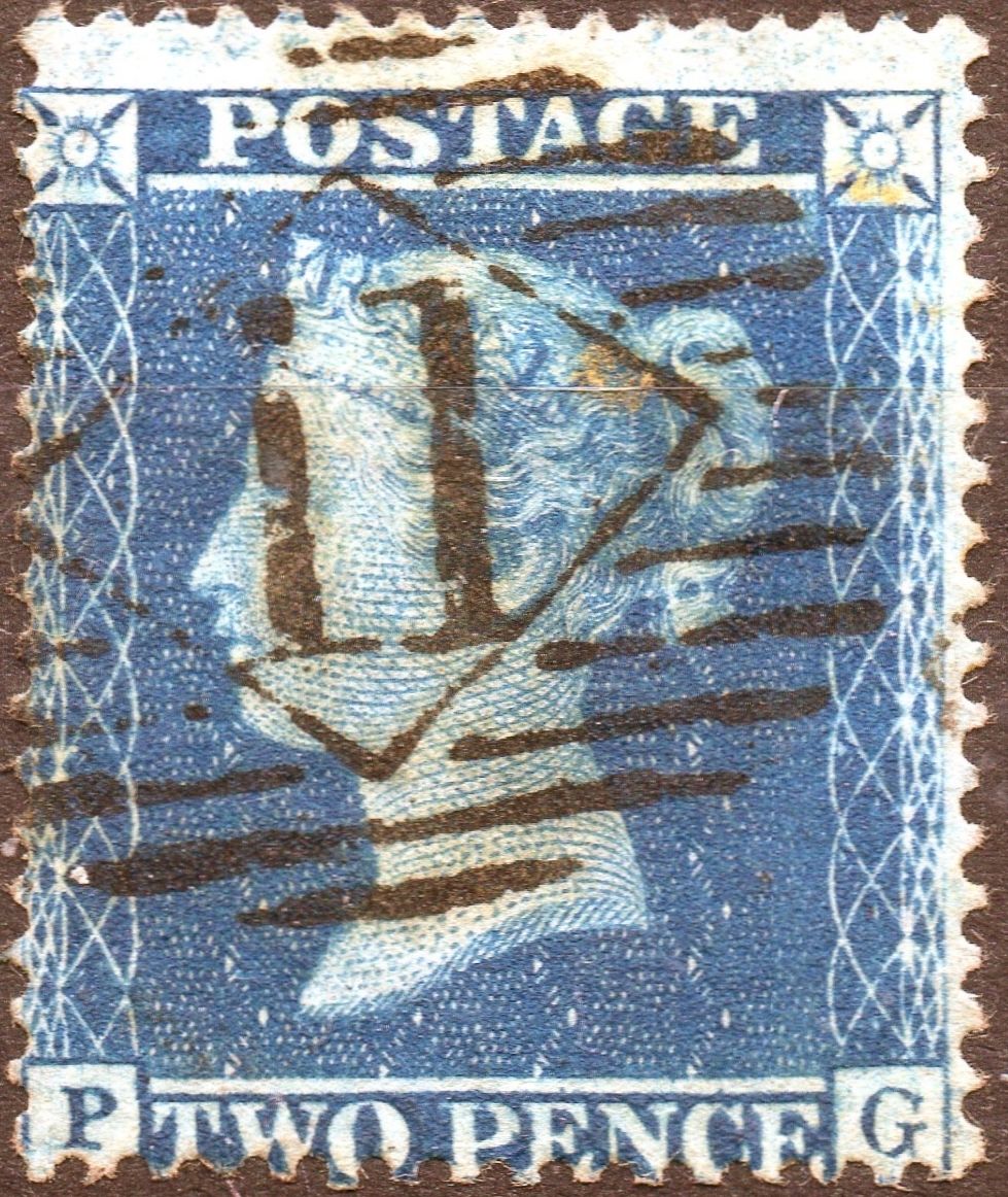 Stamp Valuing: Two Penny Blue