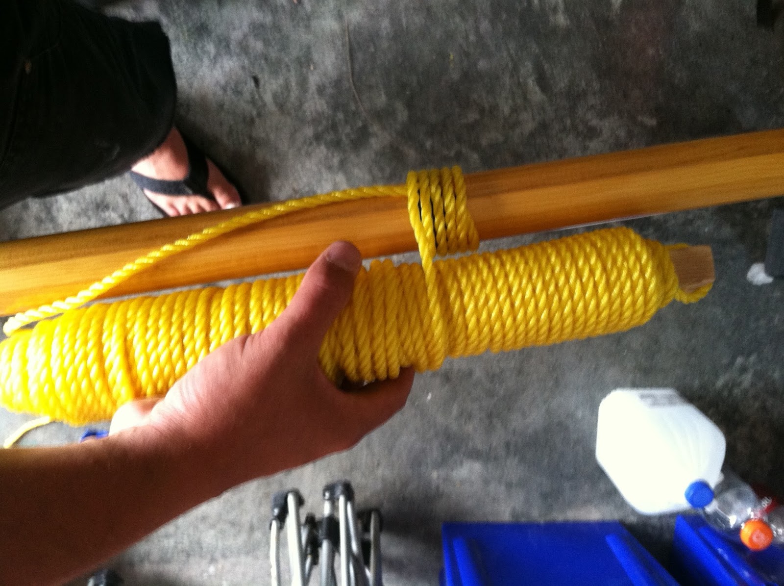 Shoeless Musings: Serving you the perfect oar wrap!