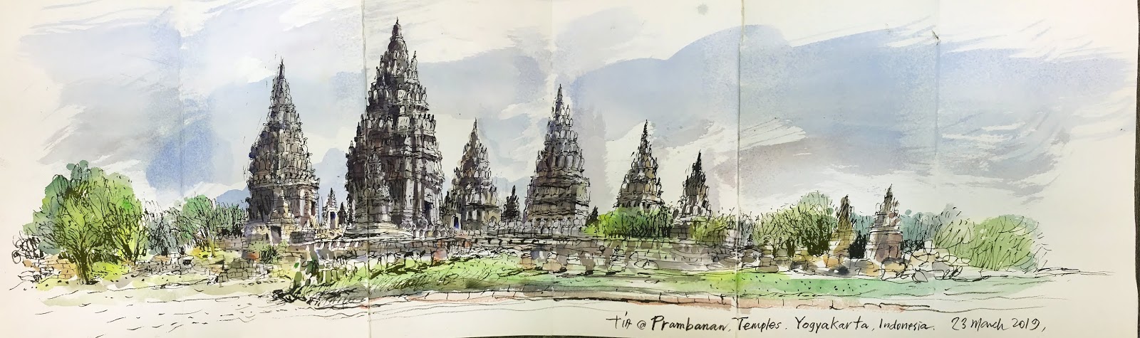 tiastudio: Sketching Prambanan