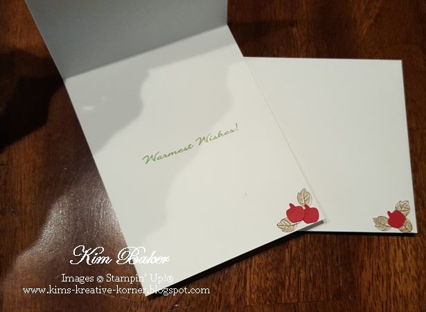 Kim's Kreative Korner: Apple Cider Card