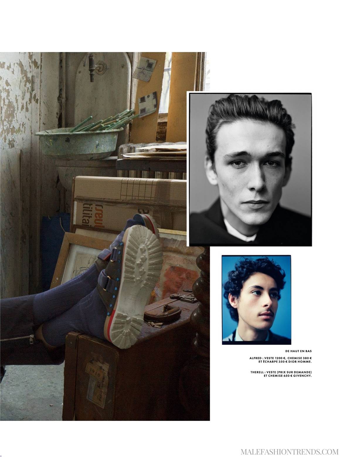 Eric Nehr retrata las mejores colecciones de la temporada para GQ Francia