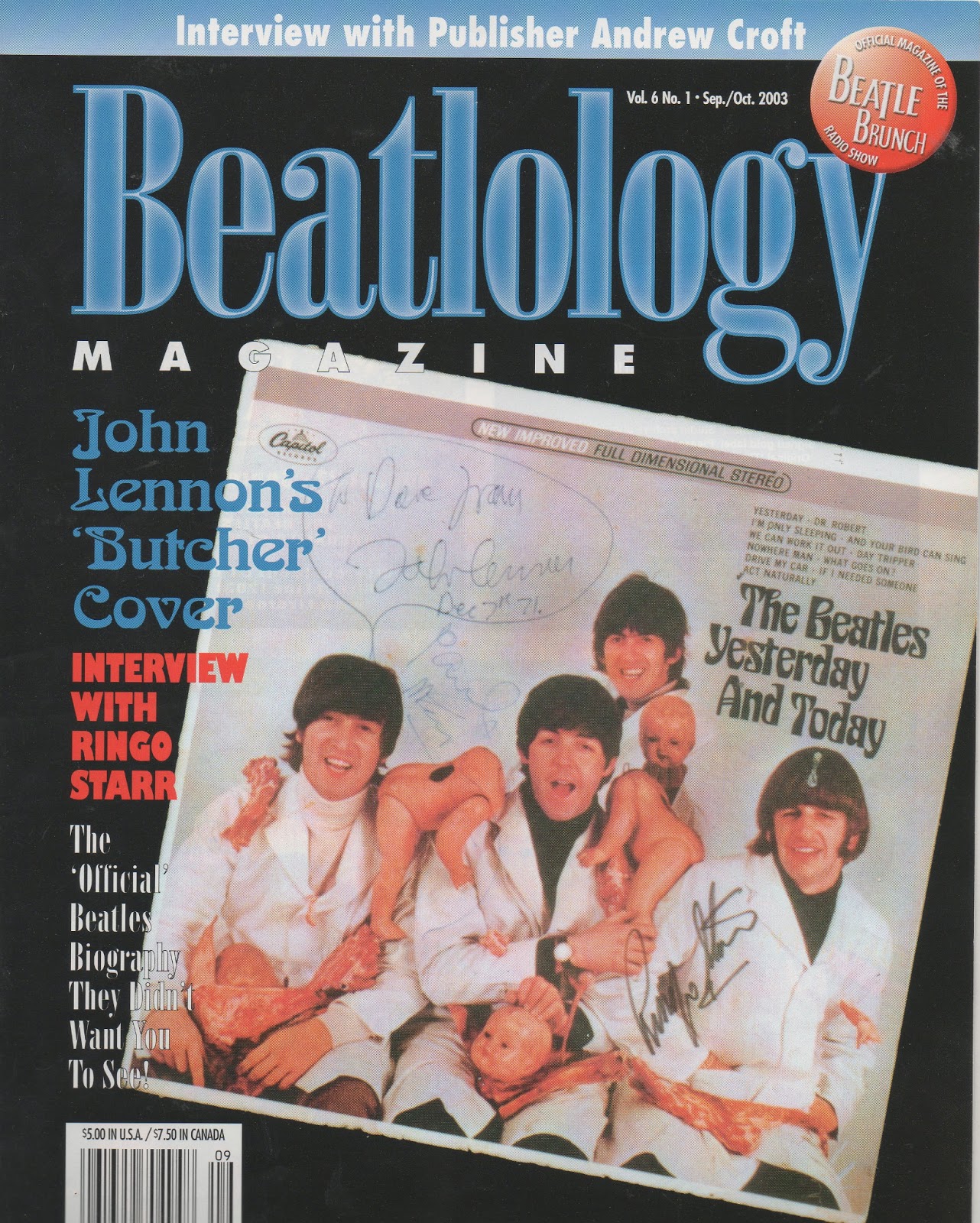 Meet the Beatles for Real: Dave Morrell Part 1: John's butcher album