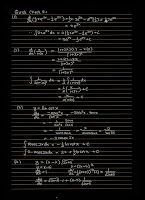 MATHEMATICS T STPM: INTEGRATION
