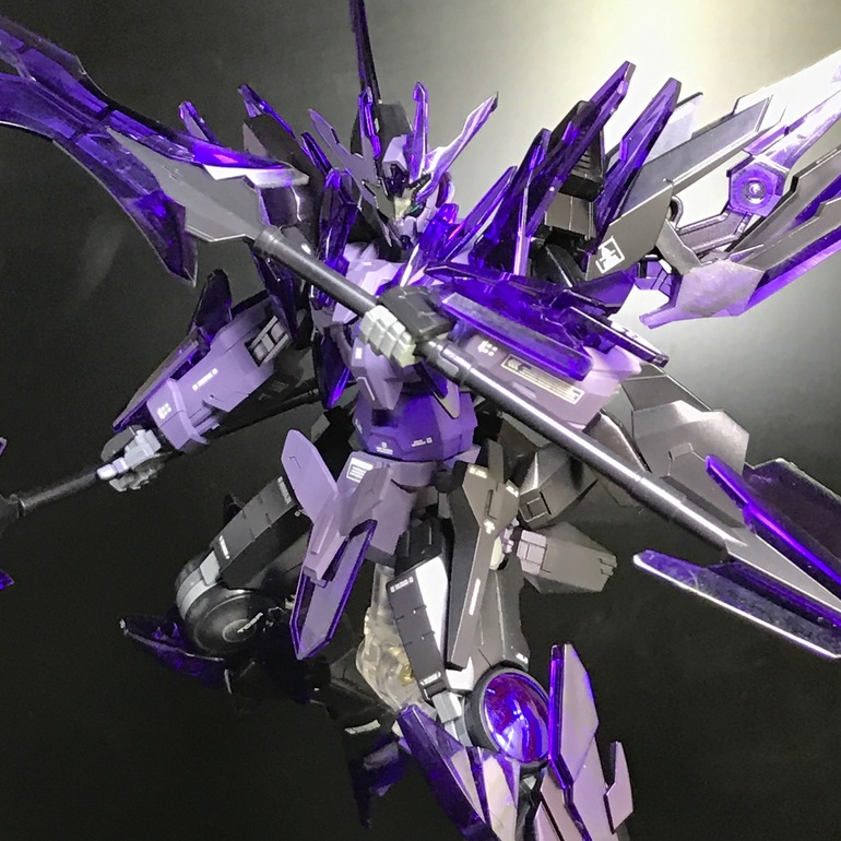 Painted Build: HGBF 1/144 Transient Gundam Glacier