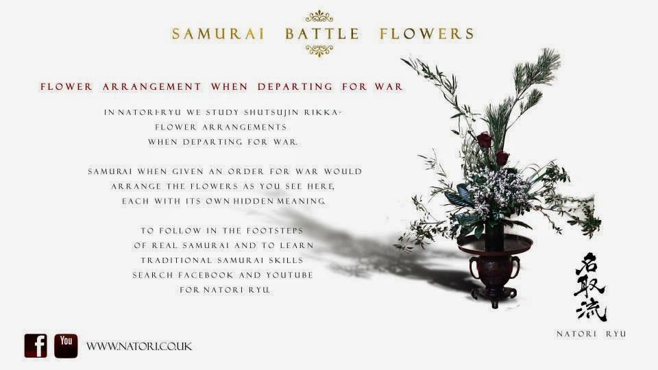 The Karate Kid Blog: Samurai flowers