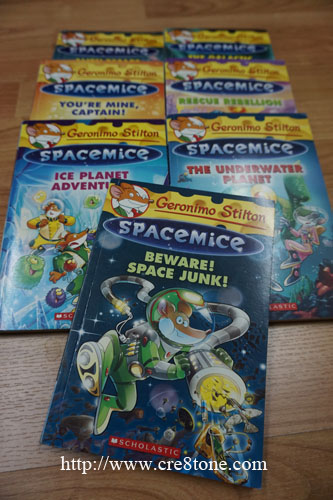 cre8tone: Geronimo Stilton Spacemice: Beware! Space Junk!