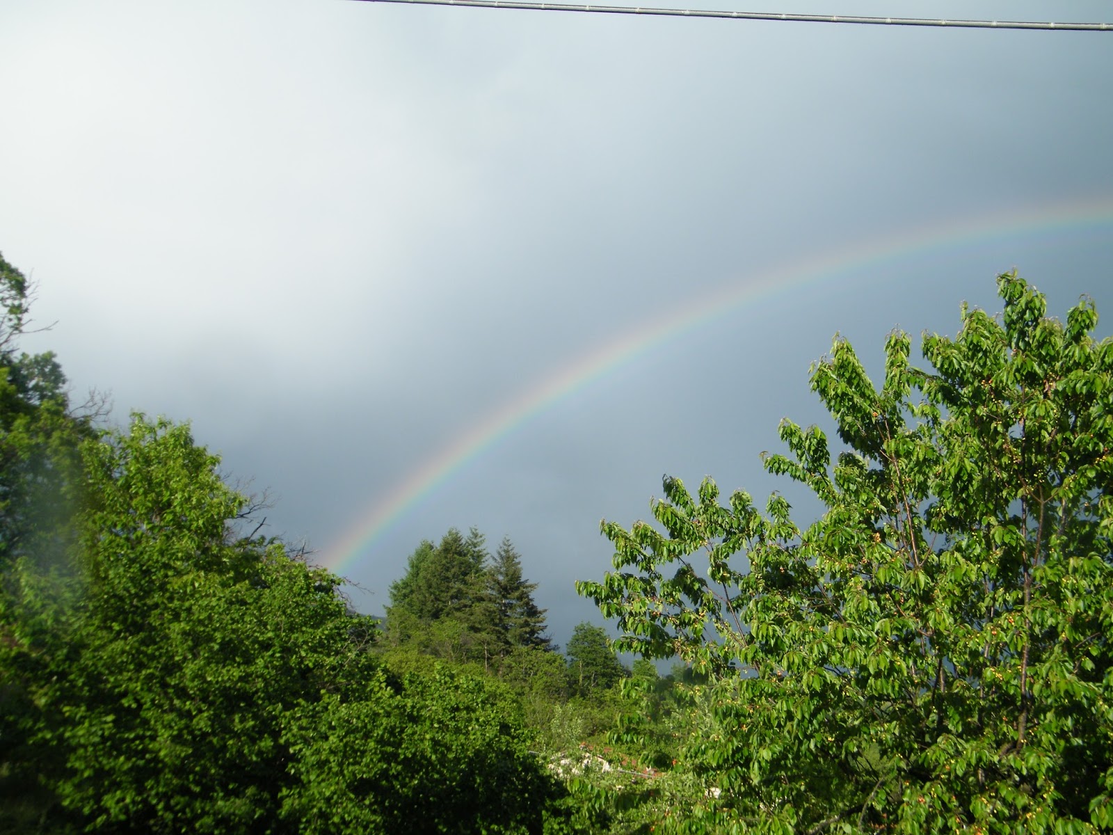 Appennino terra di frontiera: L' arcobaleno