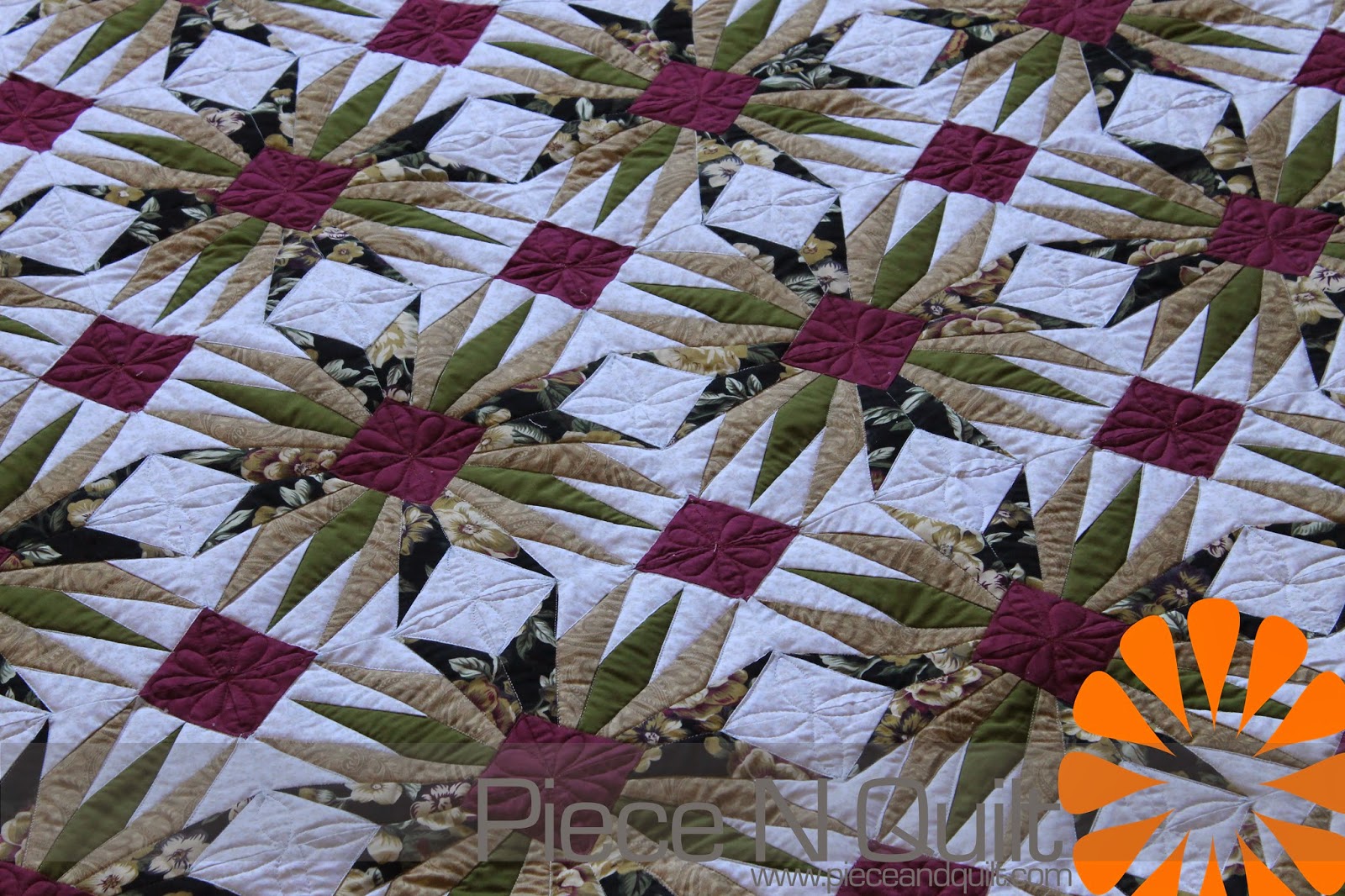 Piece N Quilt: Paper Pieced Quilt
