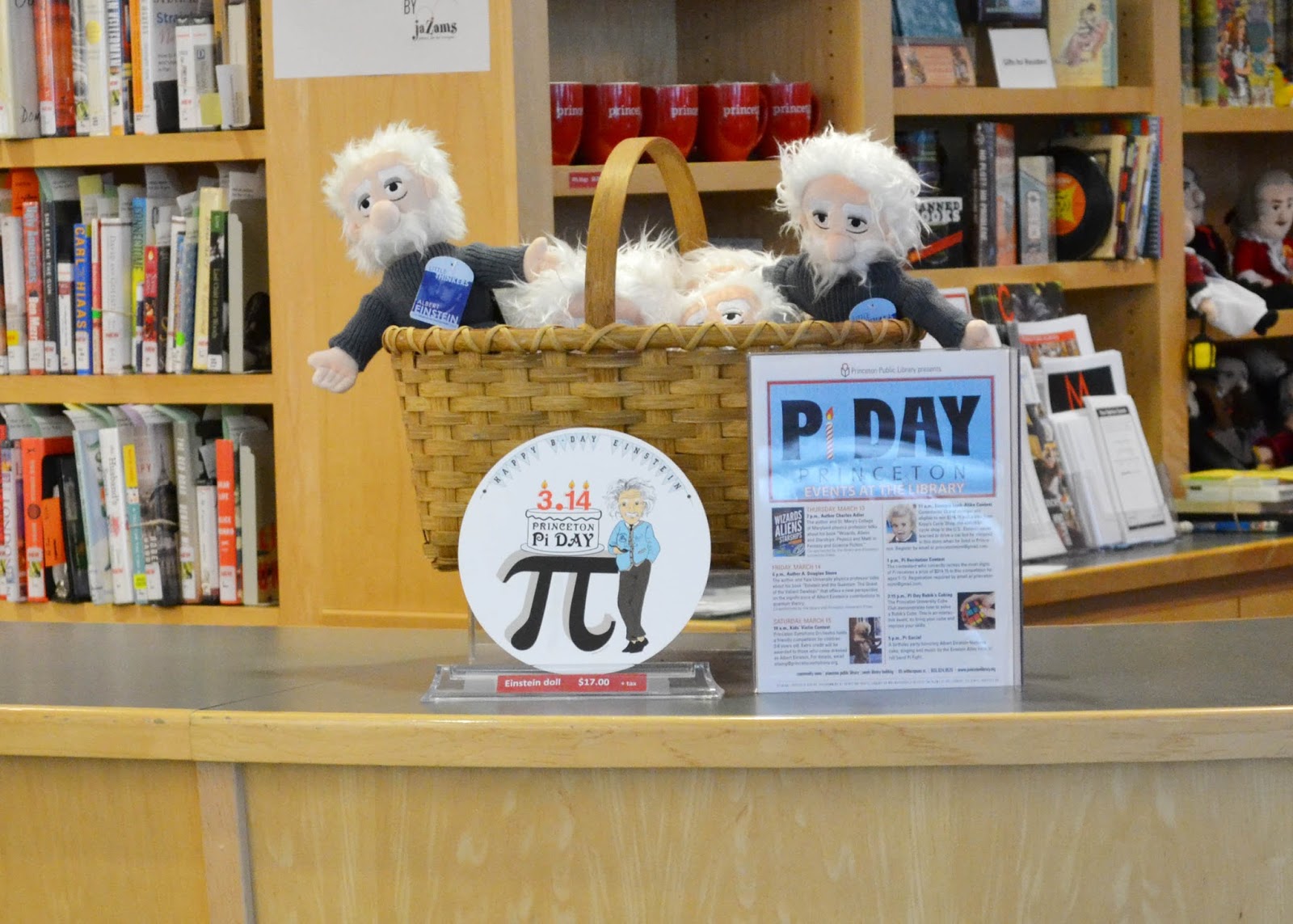 Aisle 11: Happy Birthday Einstein! (And pi day)
