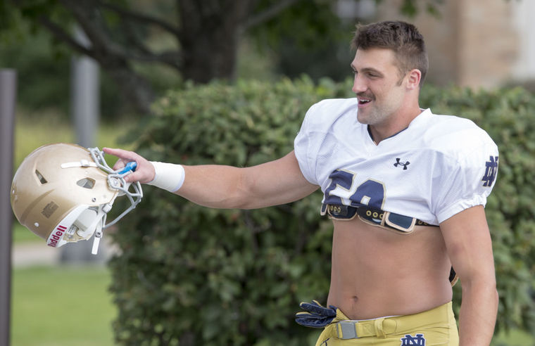 kenneth in the (212): Meet 6-Foot-4, 253-Pound Irish Lineback Jarrett Grace