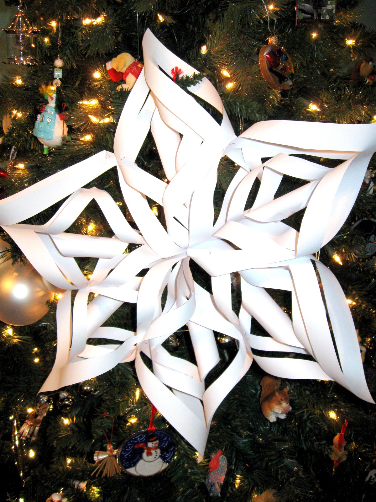 One Less Headache: Mixing Math With Fabulous 3-D Snowflake Making ...