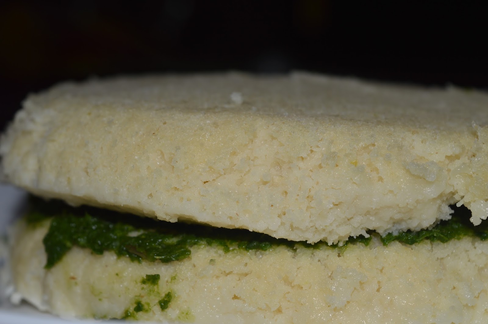 exotic-n-easy cooking: Sandwich Rice Dhokla