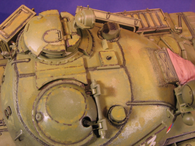 Panzer Modelling by Brucca NYC: Tamiya T-55 1/35. Built in 2008