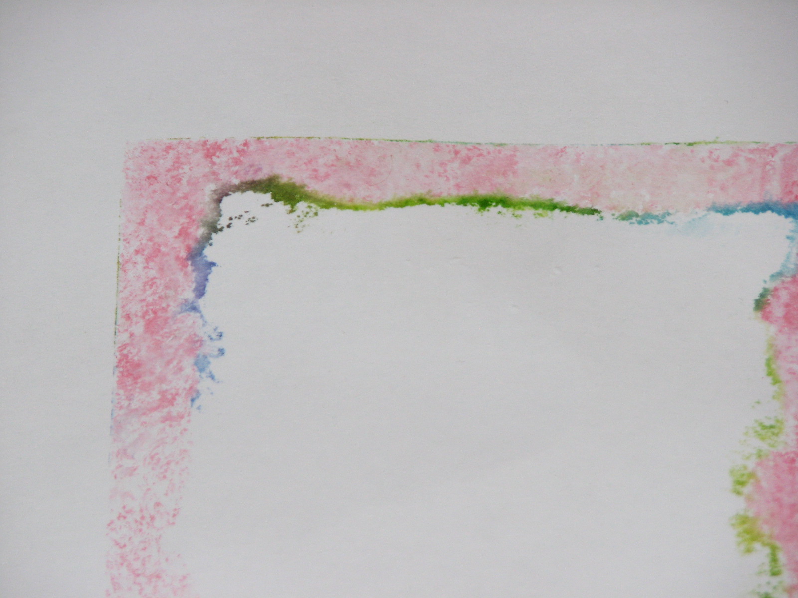 Ink Stains: More fun with the Inky Frame Technique