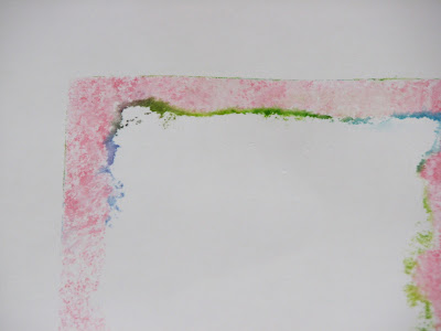 Ink Stains: More fun with the Inky Frame Technique