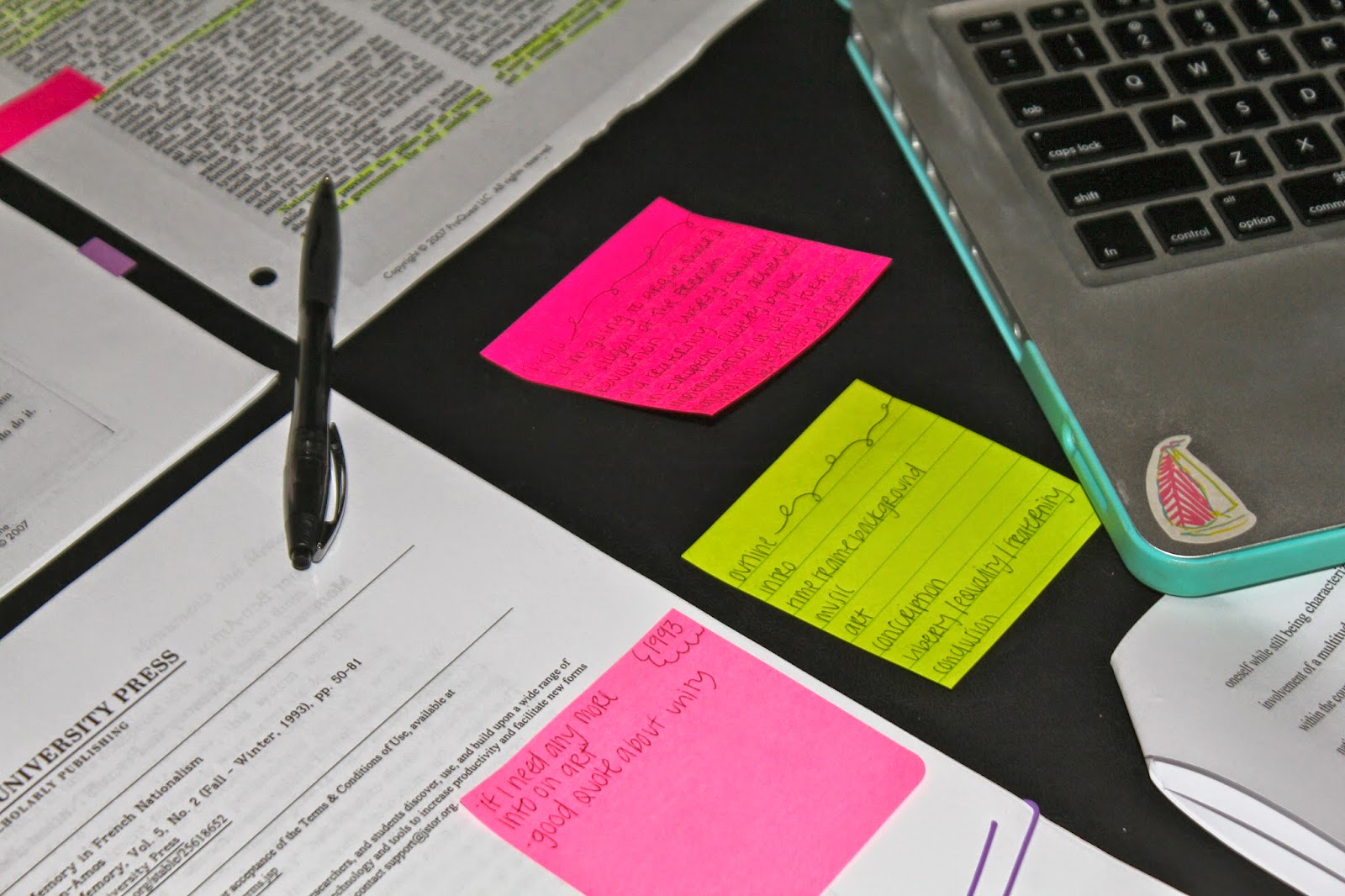 Prep In Your Step: Research Paper Tips With The Post-it Study Collection