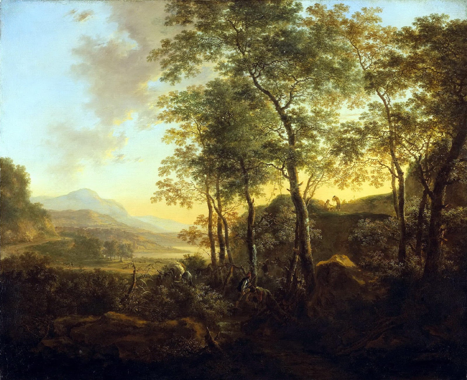 Flemish Landscape Painting of the XVII th century: Both, Jan Dirksz ...