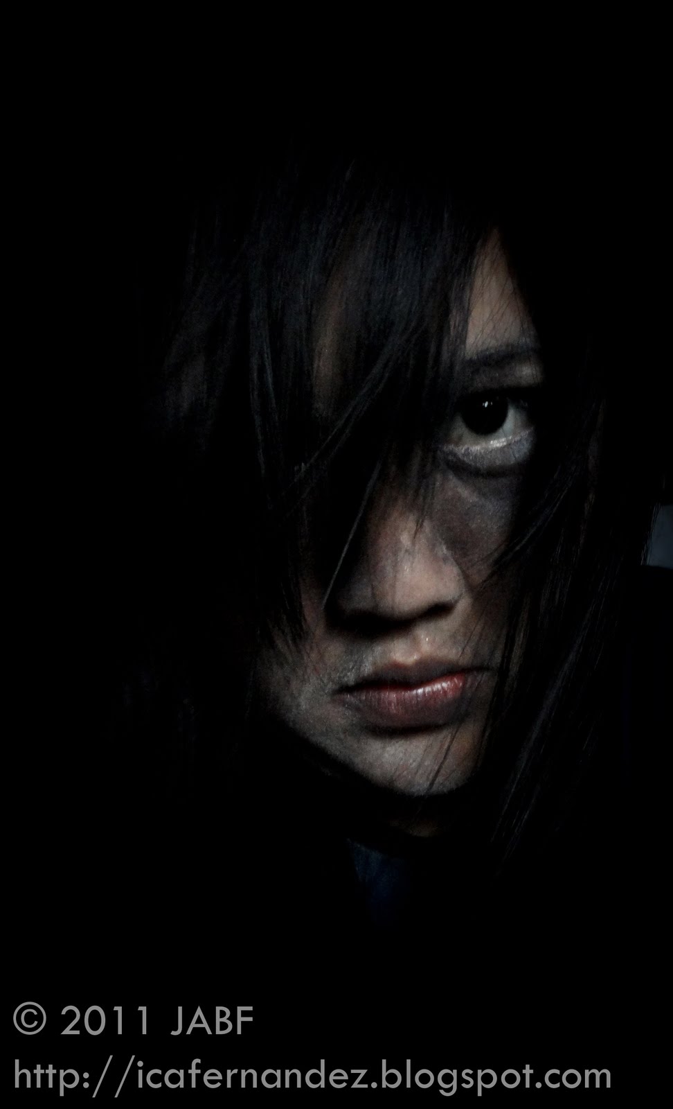 Anything goes: Sadako slash the Grudge inspired look