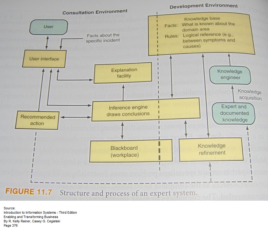sharing: Example of Structure and Process of An Expert System