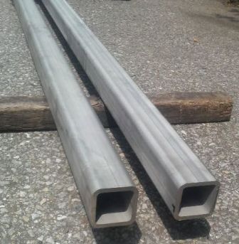 ステンレスパイプ・ステンレス鋼材の材料・重量表：規格・サイズ表及び販売のご案内！！: ステンレス材料：ステンレス大型肉厚角パイプ（正方形）未 ...