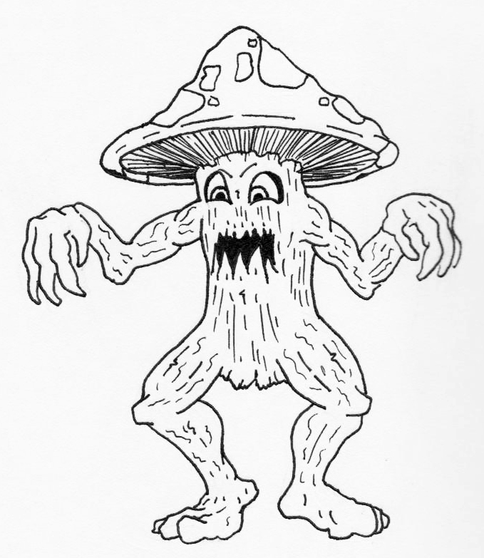 Jared Unzipped: Draw Something: Mushroom Monster