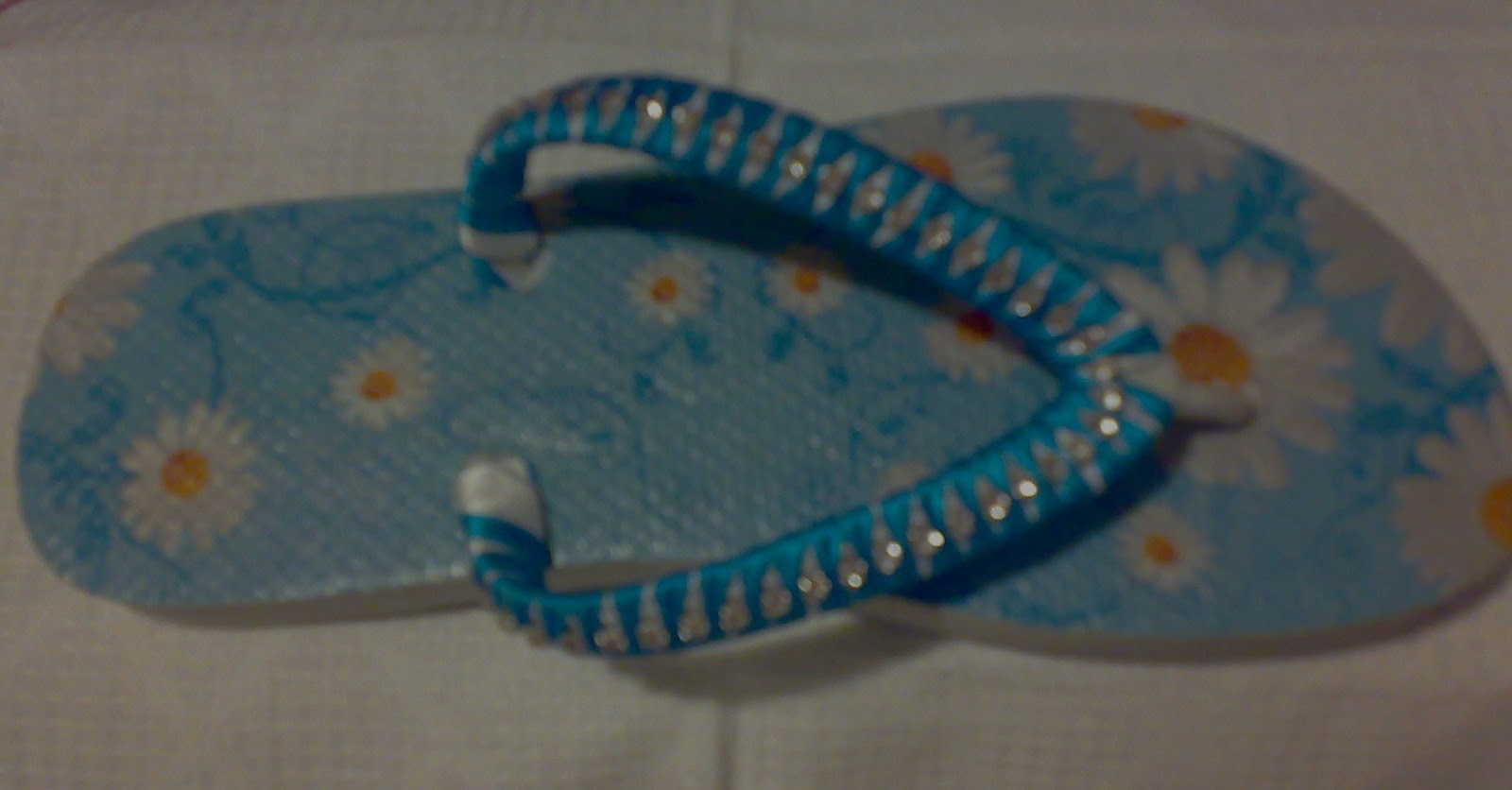 AL-BUHERA ARTESANATO: Chinelas Decoradas