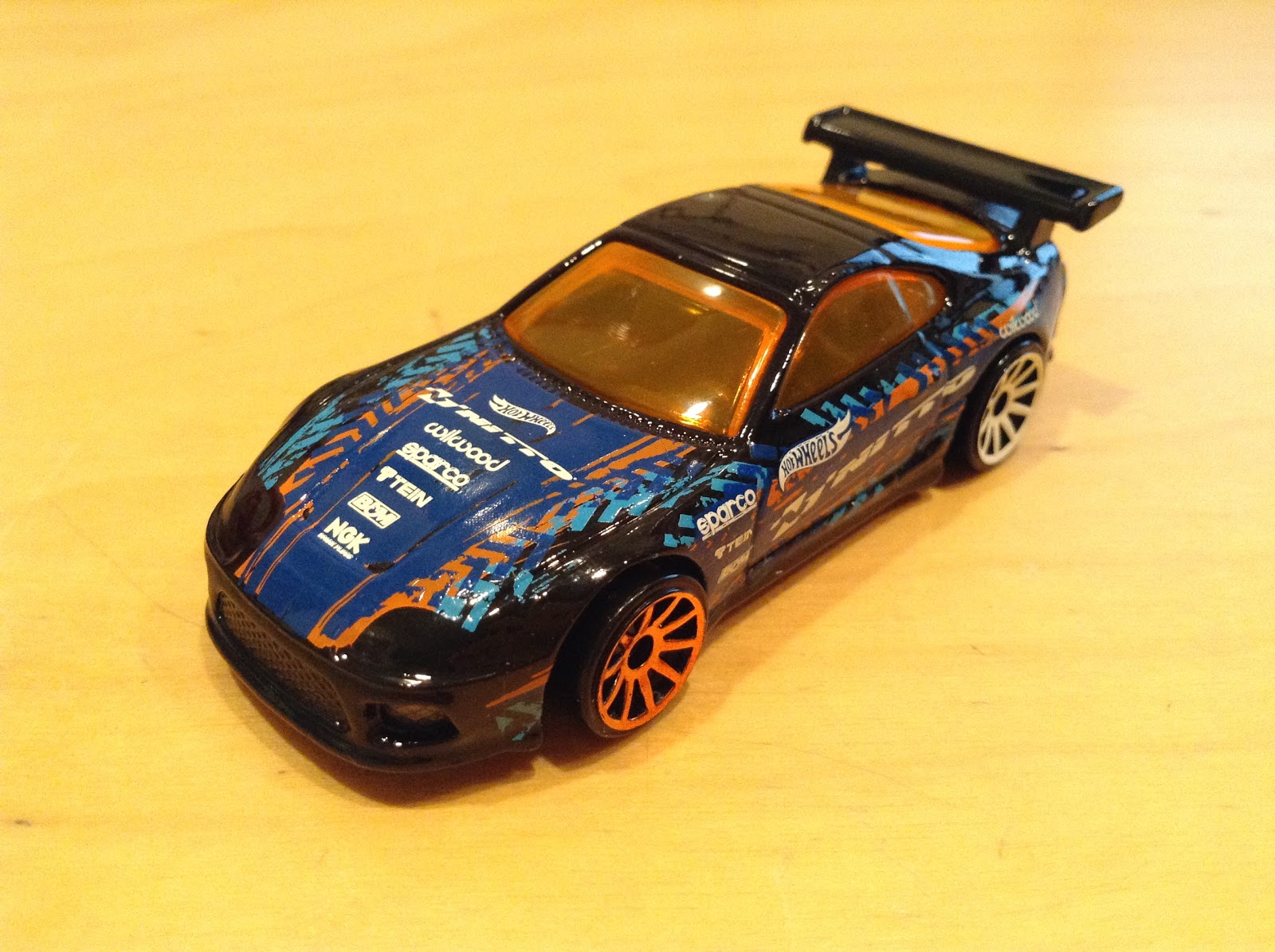 JULIAN'S HOT WHEELS BLOG: Toyota Supra (2016 HW Speed Graphics)