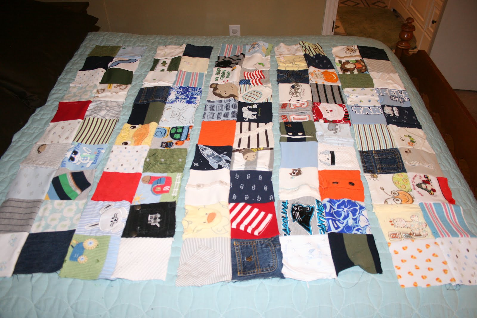 Simple Creations by Andrea: Memory Quilt Tutorial-Get those baby ...