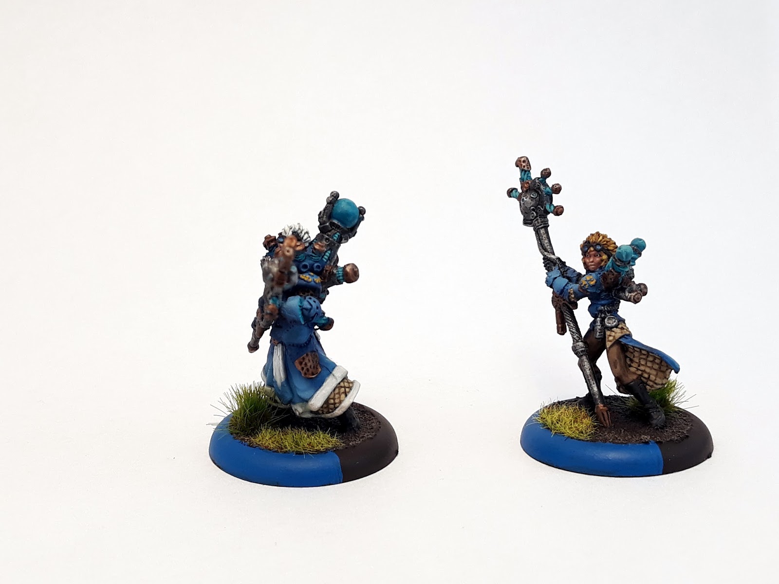 Warmachine Cygnar Artificer General Nemo & Storm Chaser Finch