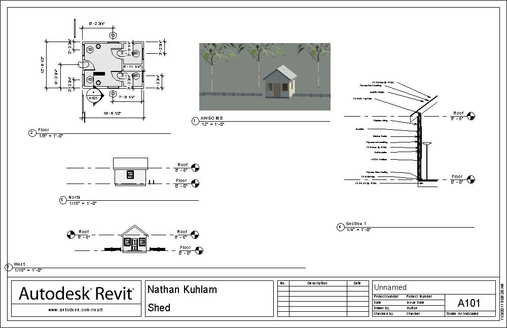 slanted roof image: How to make shed roof in revit