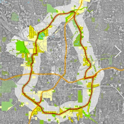 The City Thinker: Greenspace: Atlanta Beltline tour