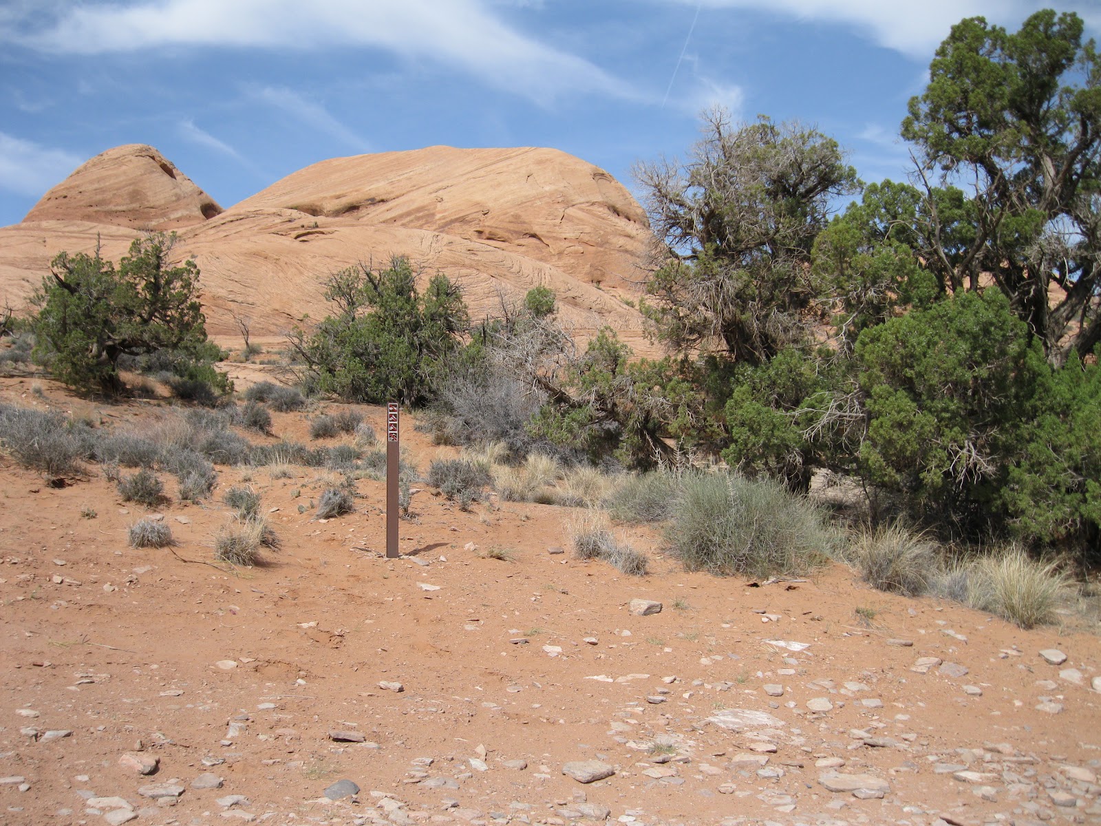 Four Corners Hikes-Arches National Park: Poison Spider Trail to Longbow ...
