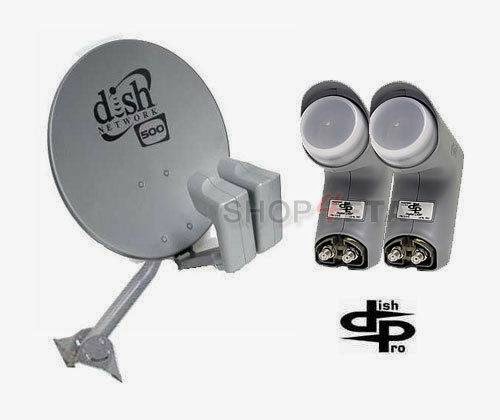 DIRECTV SLIMLINE HD DISH KA/KU MULTI-SATELLITE 5 LNB DISH COMPLETE KIT ...