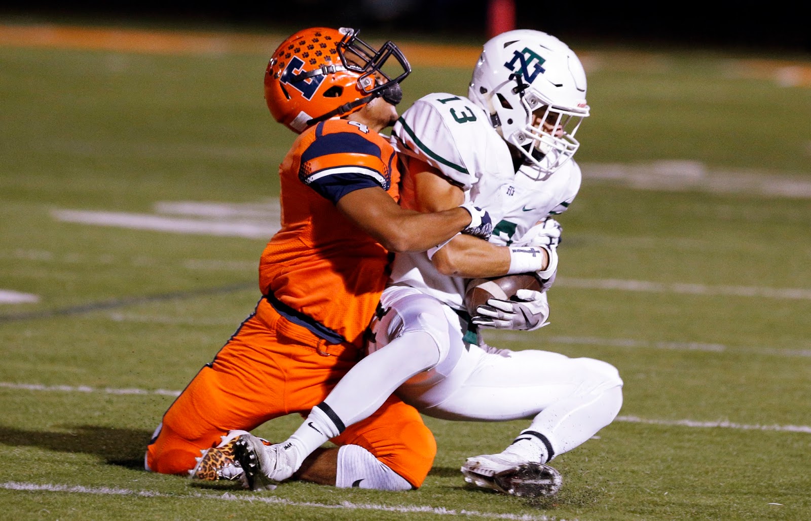 Mark Kodiak Ukena: IHSA Varsity Football: New Trier vs Evanston THS