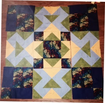 Moore About Nancy: Cathedral Window quilt block revisited