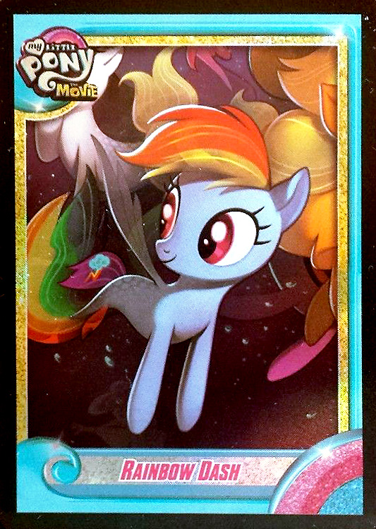 My Little Pony Rainbow Dash MLP the Movie Trading Card | MLP Merch