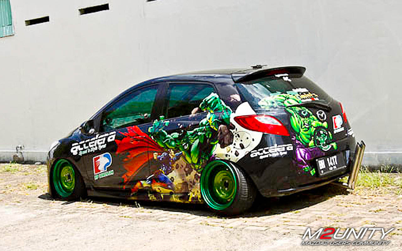 Modifikasi Mazda 2 by Angsa Duo - M2UNITY