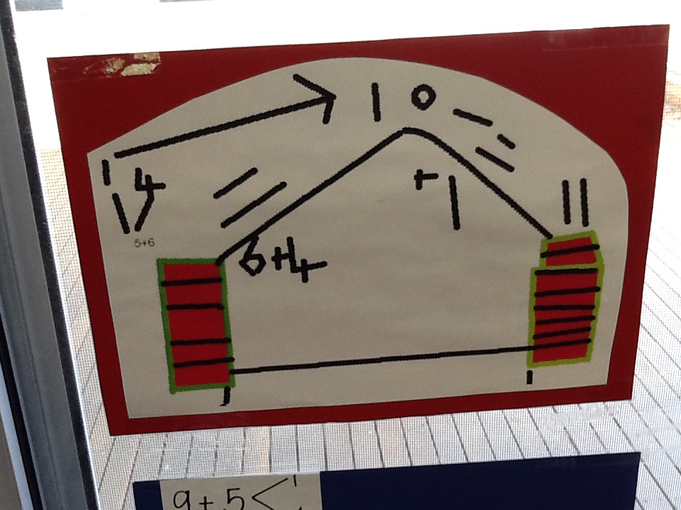 Natural Maths: Bridging through ten and one hundred