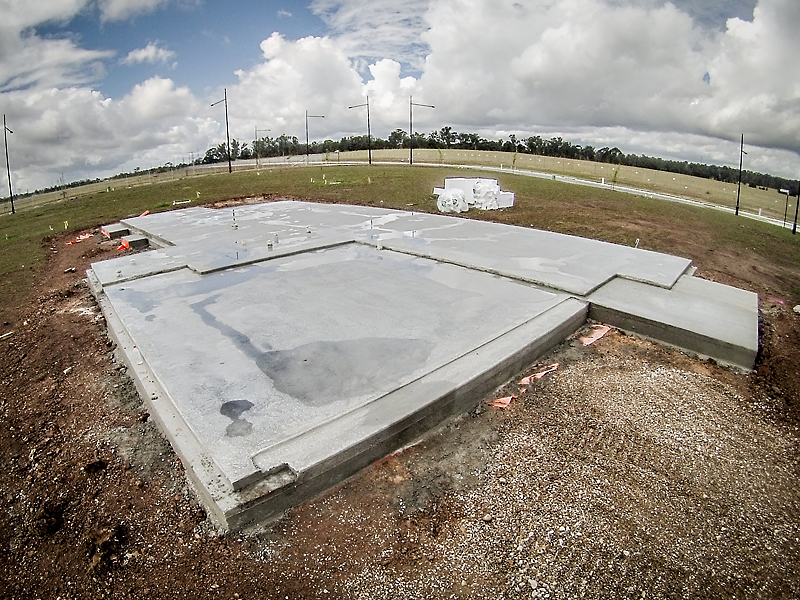 Elderton Watermark Grange 33: Slab Completed