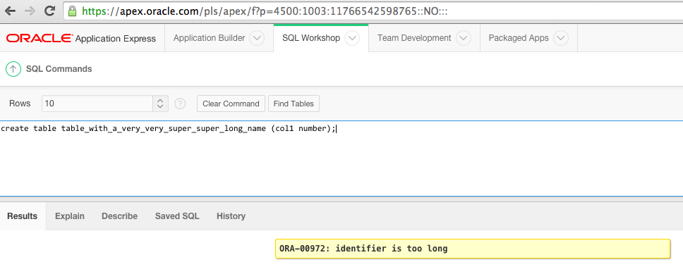 ORA-00001: Unique constraint violated: Longer names coming to Oracle?