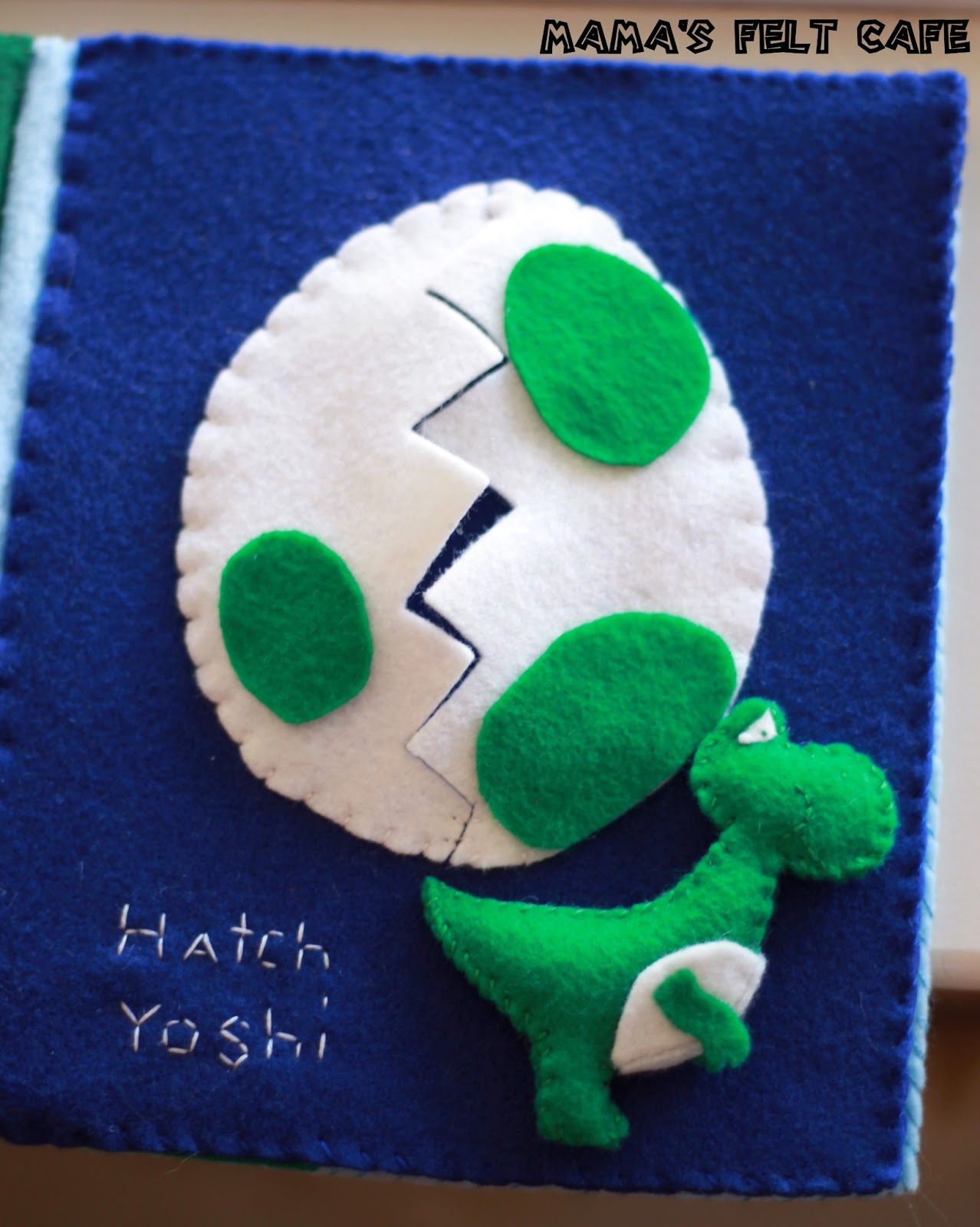 Mama's Felt Cafe: Super Mario Quiet Book