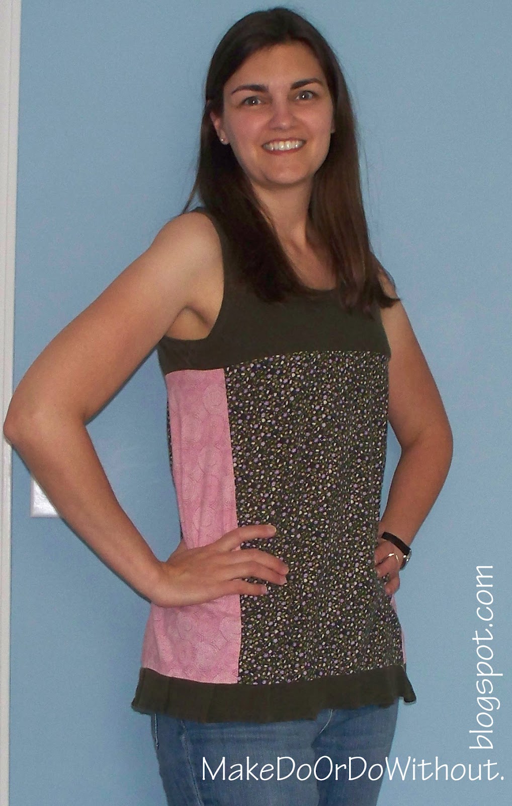 Make Do: Altered Tank Top for Summer!