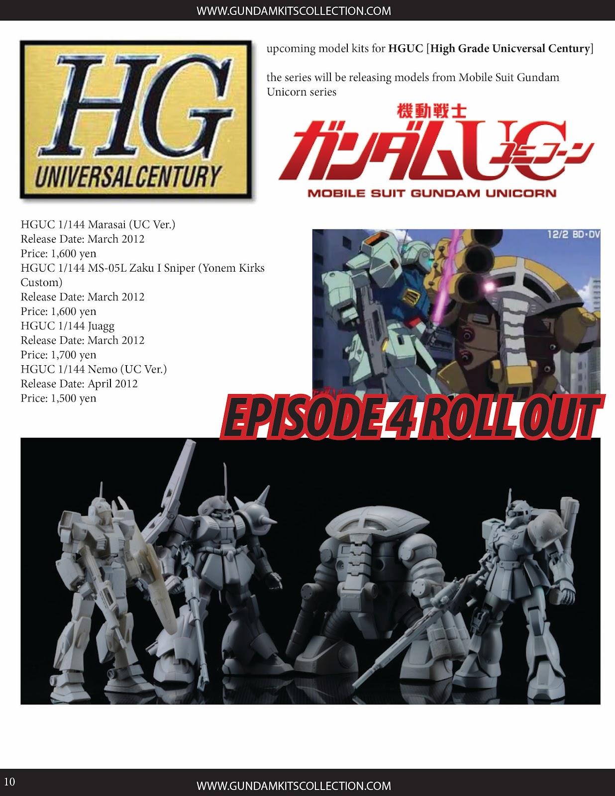 Gundam Kits Collection: the official magazine March 2012 Issue