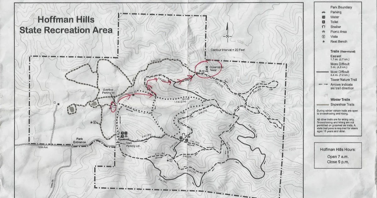 Day Hiking Trails: After hike activity with kids: Save trail maps