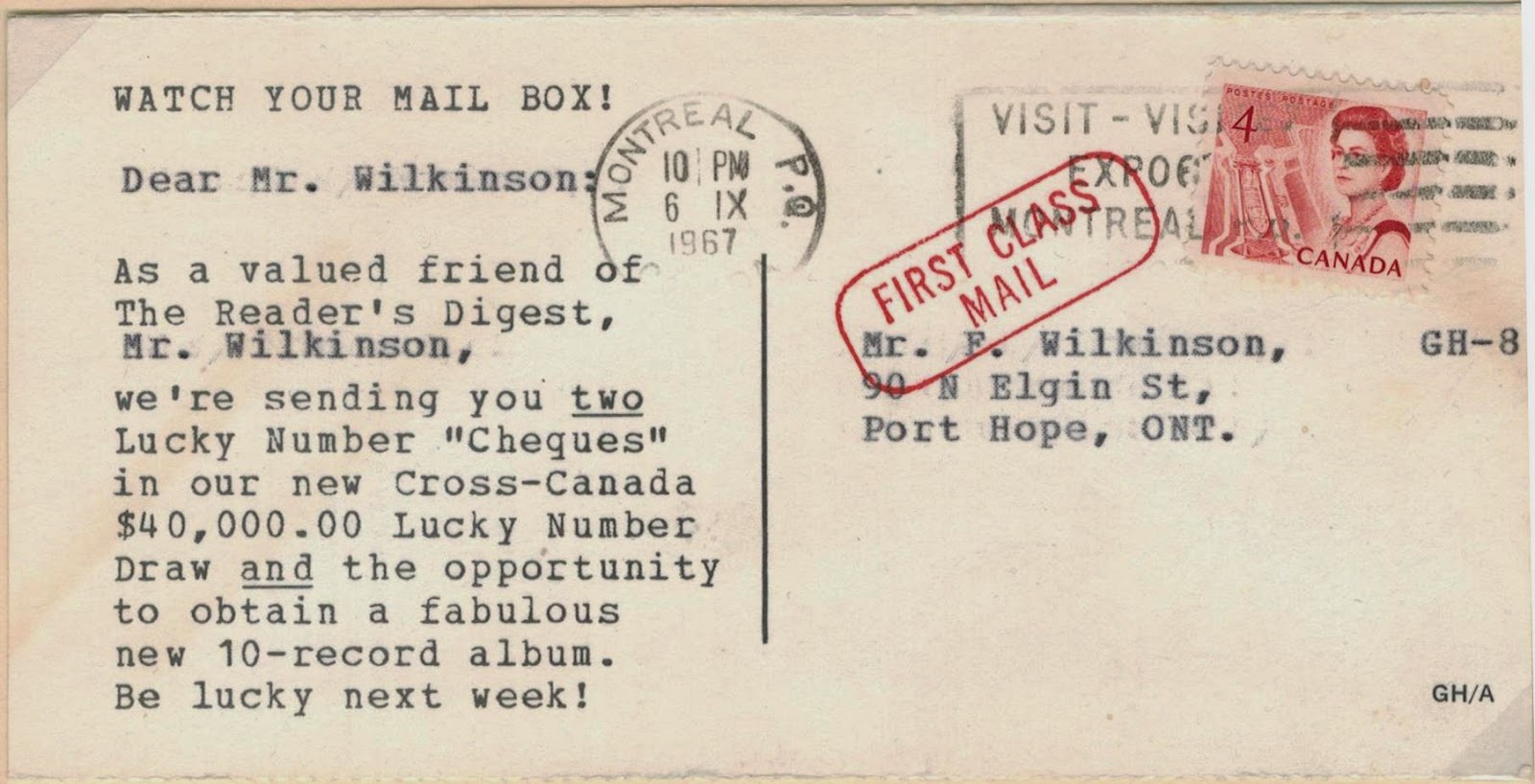 Postal History Corner: Centennial Period Domestic Post Card Rates