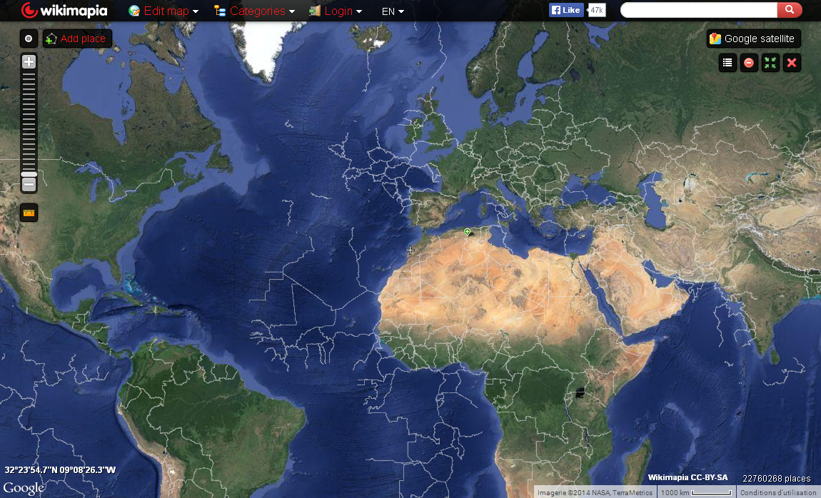 أشهر المواقع: موقع ويكيمابيا