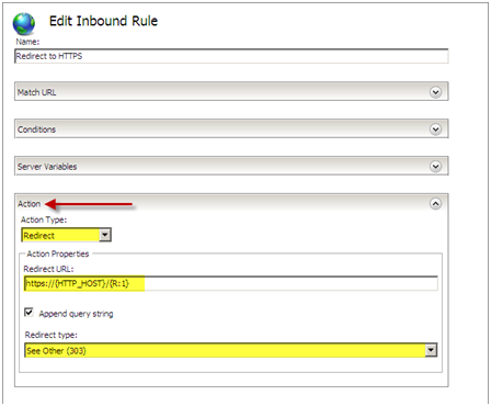 There's a script for that: IIS redirect using URL Rewrite