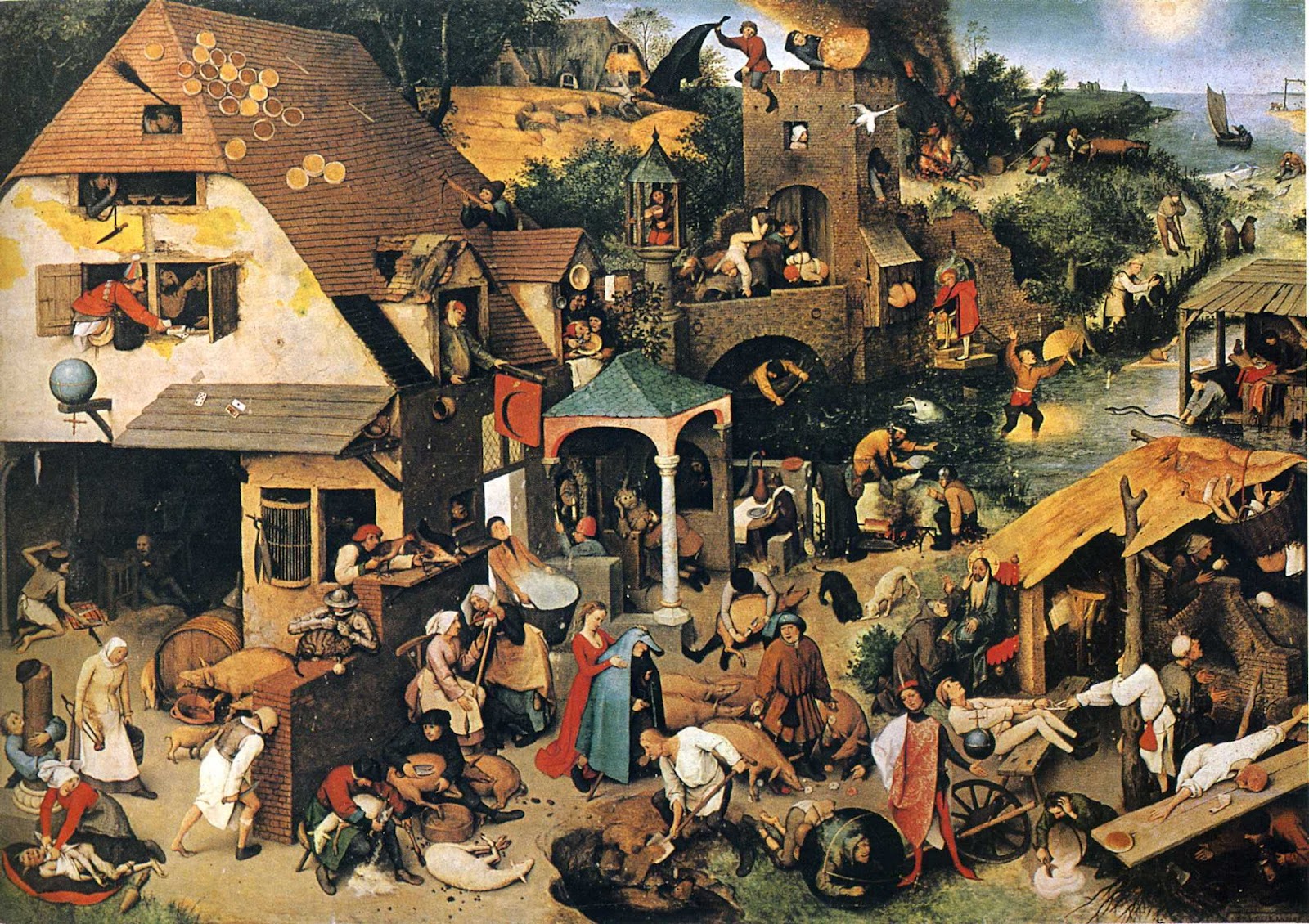 paintings old masters blog: Pieter the Elder Brueghel 1525-1569