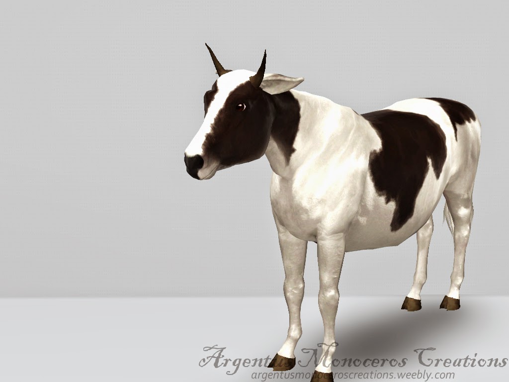 My Sims 3 Blog: 4 cow breeds [UPDATE: fixed CC list for the Texas ...