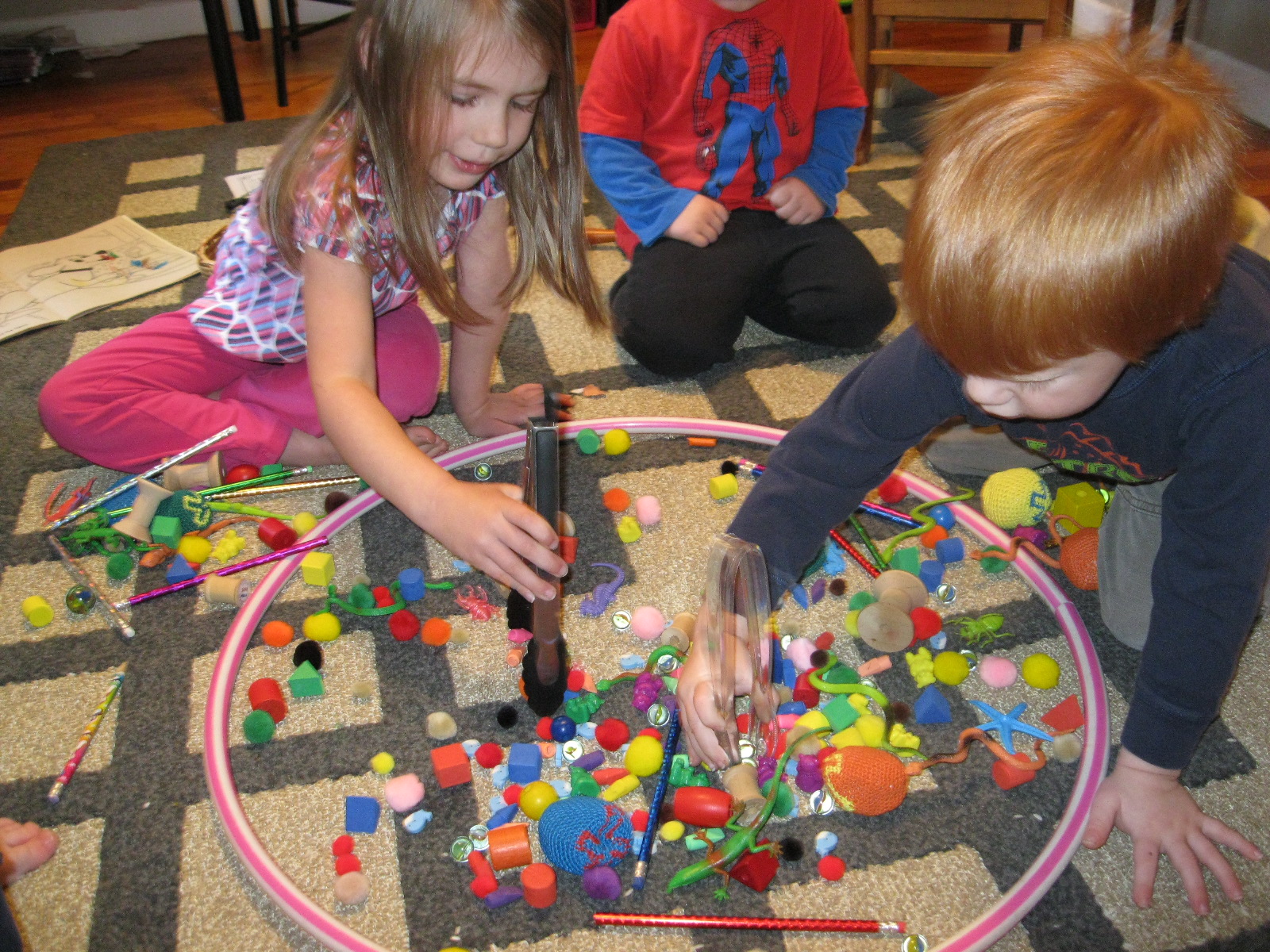 The Preschool Experiment: Grab it Game